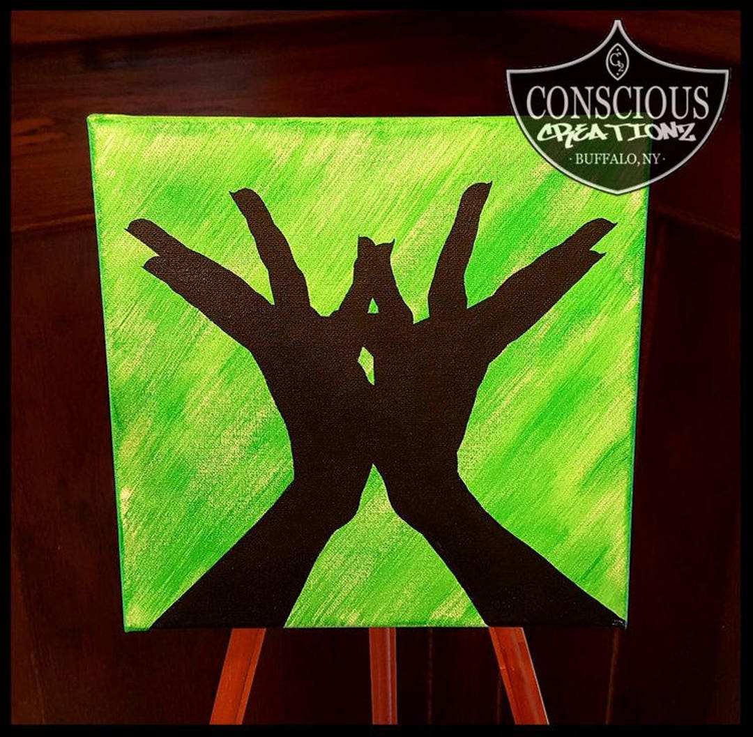 Original 10x10 Hand Painted "anāhata Chakra Padma (lotus) Mudra ...