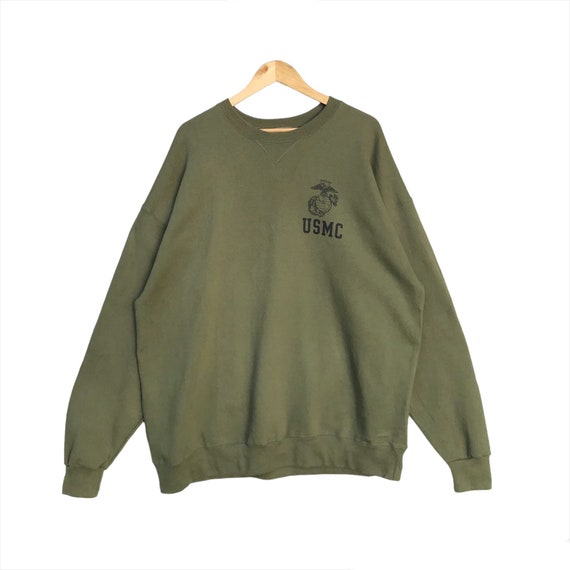 RARE!! USMC us marine corps green printed small logo … - Gem