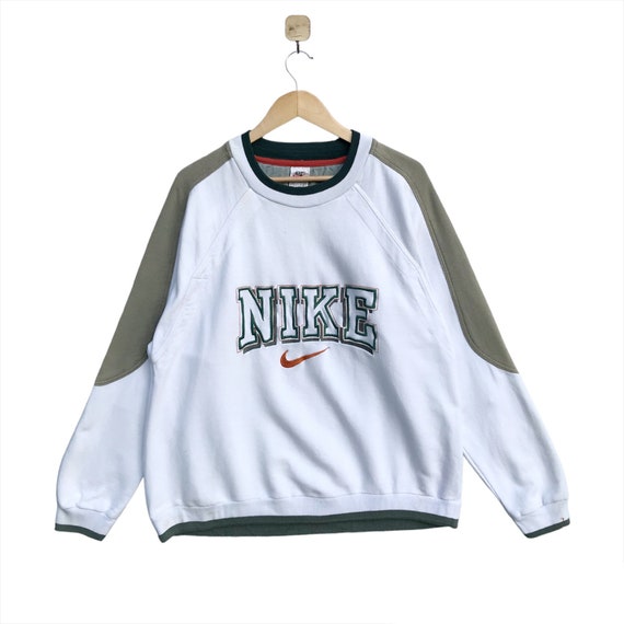 RARE!!!90s Iconic rapper hiphop Nike center logo swea… - Gem