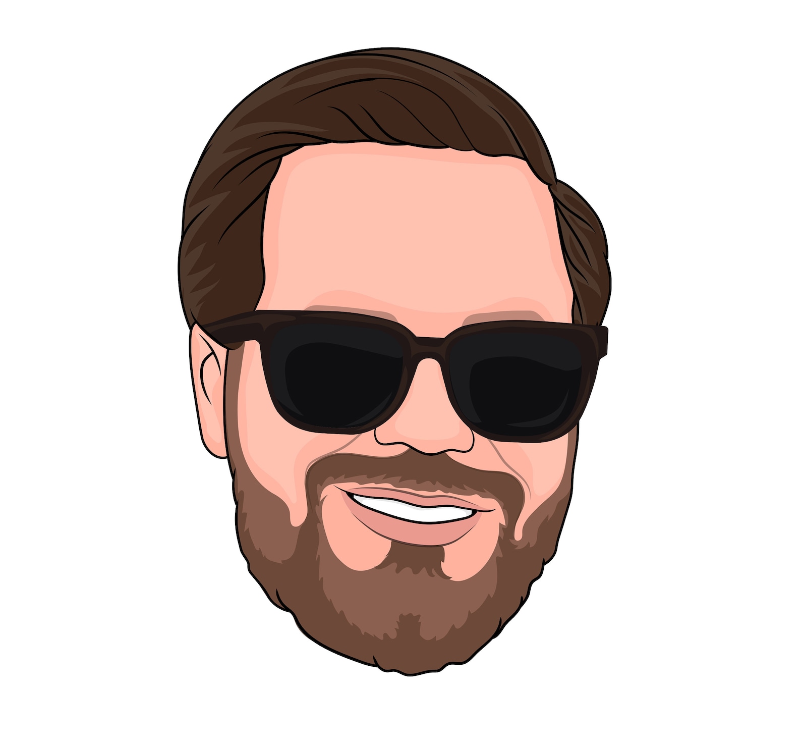 Cartoon Headshot/ Cartoon Portrait/caricature Drawing/ - Etsy