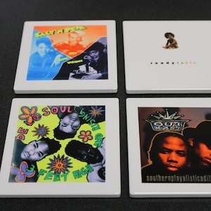 Musical Album Drink Coasters - Etsy