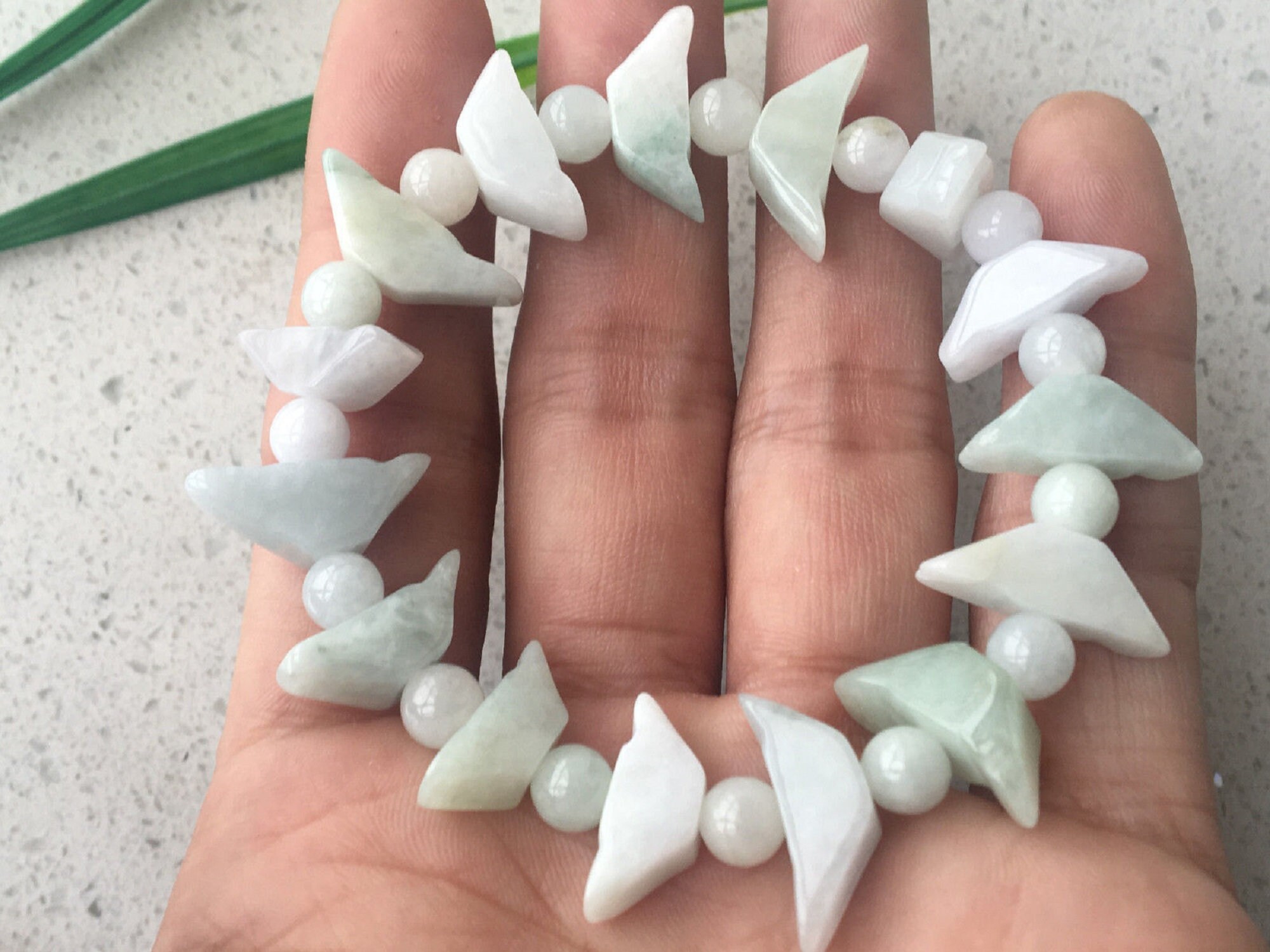 Certified Light Green Natural Grade A Jadeite Jade Hand-Carved | Etsy