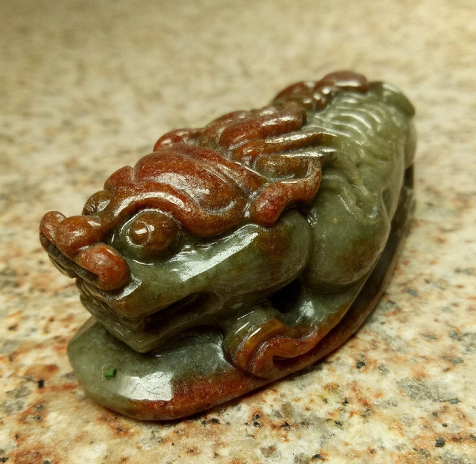 Certificado Gran Rojo Aceite Verde 100% Natural A Jade jadeita | Etsy