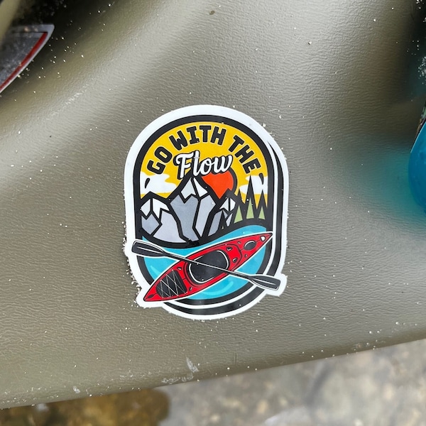 Kayak Decals and Stickers - Etsy