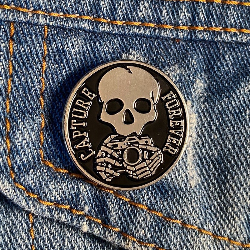 Enamel Pin Badges Camera - Etsy