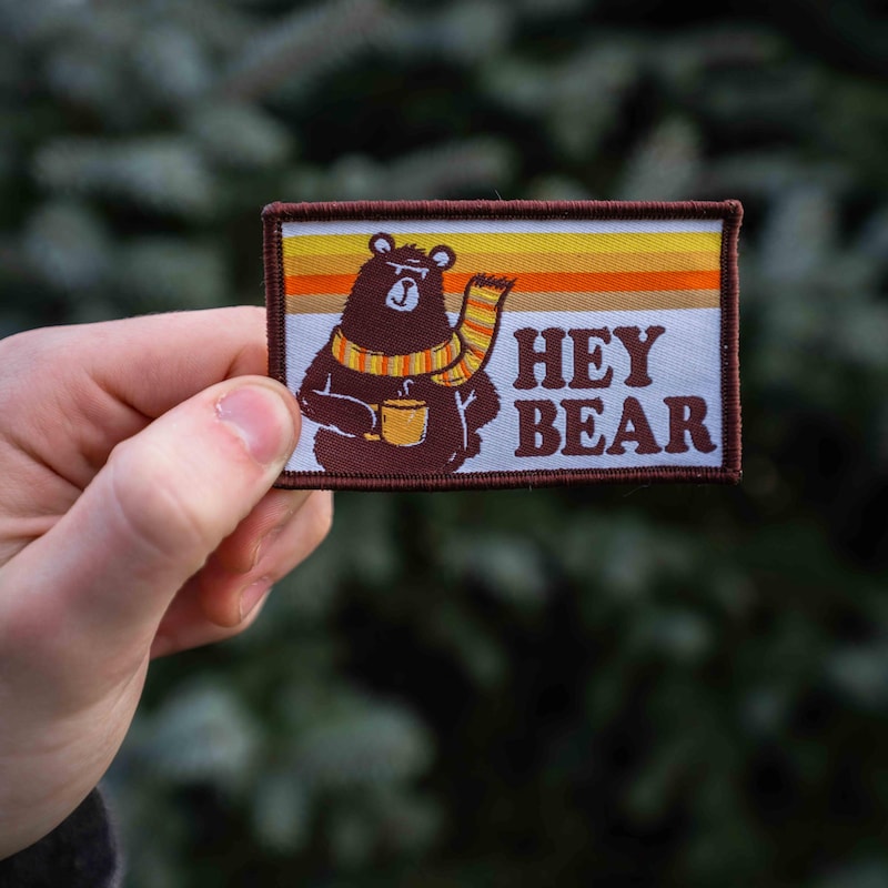 Coffee Bear Patch - Etsy