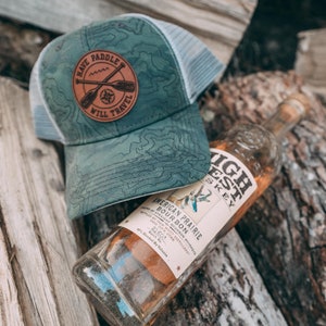 Have Paddle - Will Travel, Canoeing Hat Kayaking Hat, Kayak, Leather ...