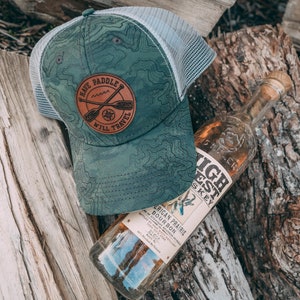 Have Paddle - Will Travel, Canoeing Hat Kayaking Hat, Kayak, Leather ...