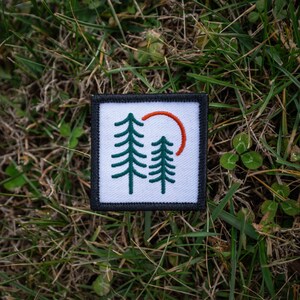 Daybreak Nature Embroidered Patch - Heat Seal Iron on Embroidered Patch ...