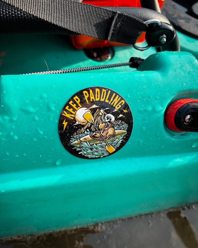 Paddling Sticker Set, Kayaking Sticker Set, SUP Stickers, Canoe ...