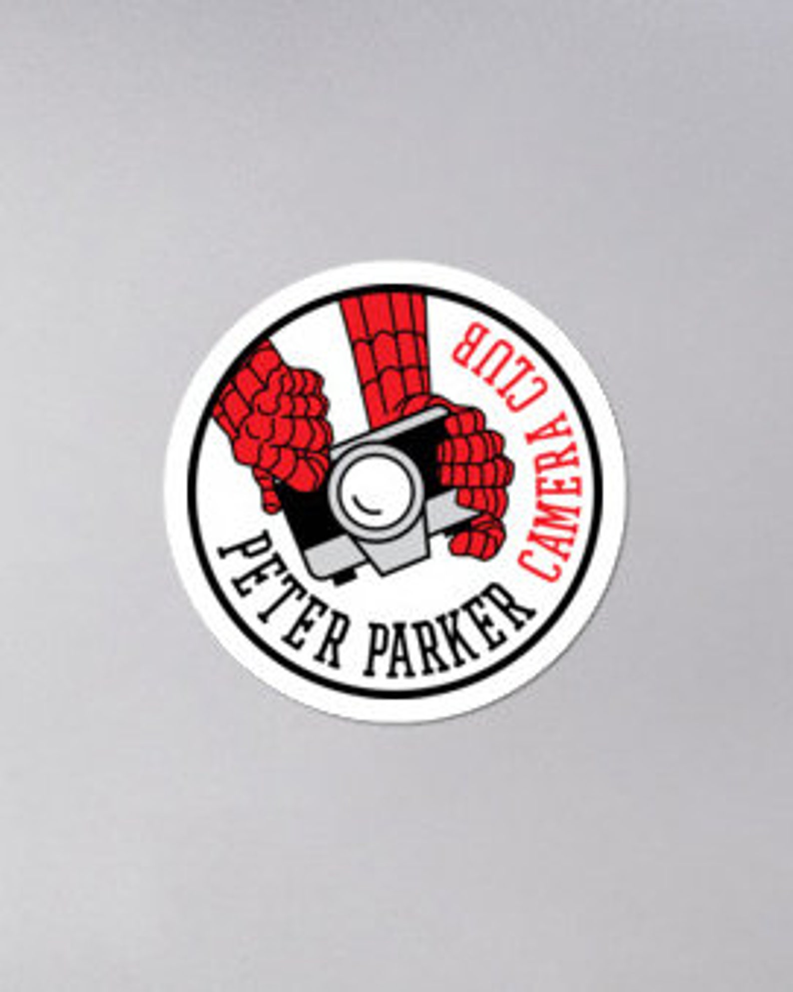 Peter Parker Camera Club Sticker Camera Decal Water Bottle | Etsy
