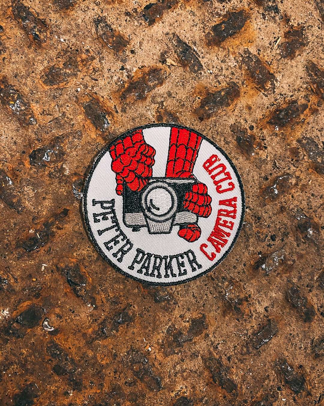 Peter Parker Camera Club Sticker PATCH, Camera Decal, Water Bottle ...