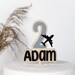 Personalized Pilot Birthday Cake Topper, Aviation Party Decor - Etsy