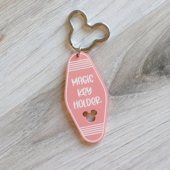 Magic Key Holder Disney Magic Key Pastel Retro Keychains - Etsy