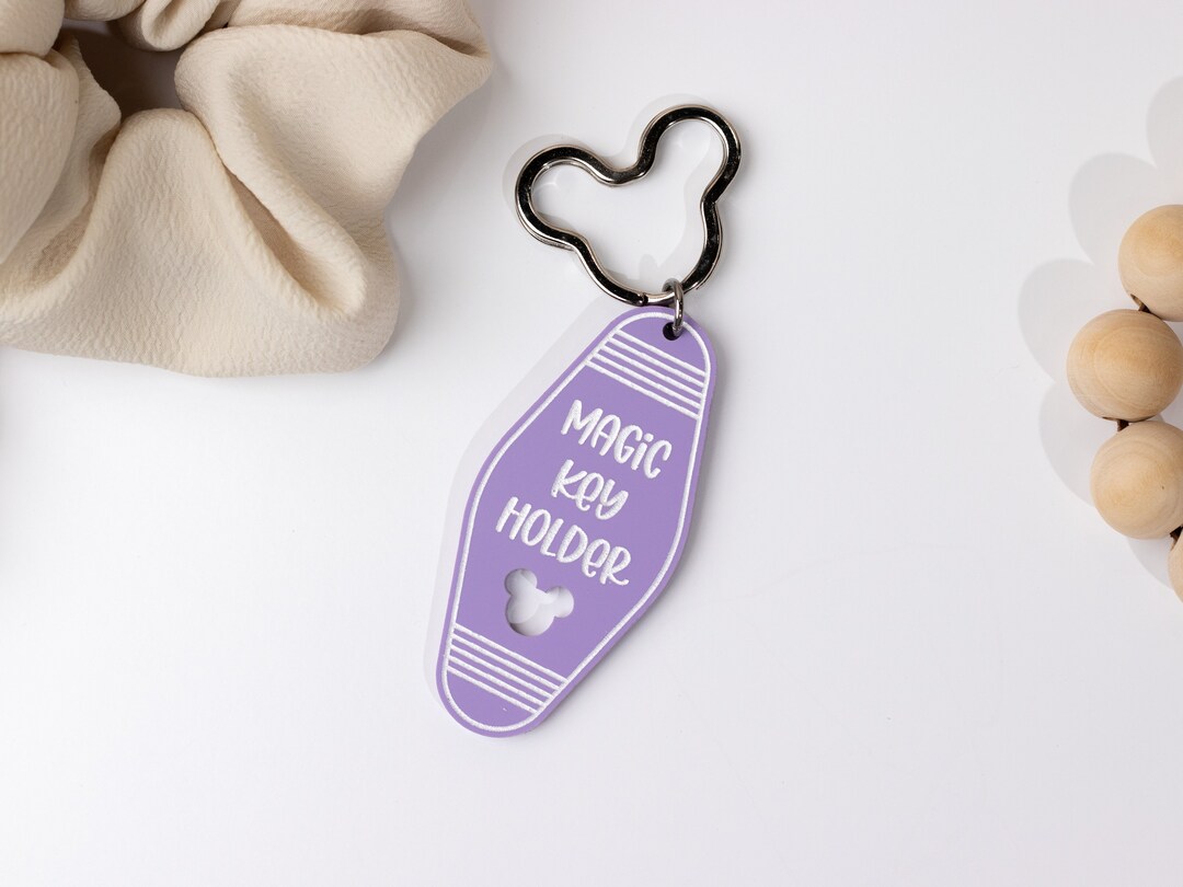 Magic Key Holder | Disney Magic Key | Pastel Retro Keychains | Vintage ...