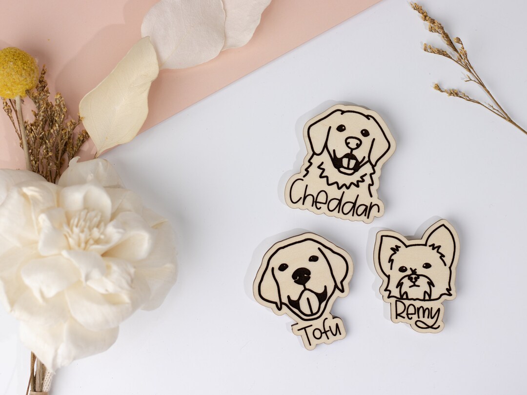 Personalized Dog Magnet | Doggy Magnet | Dog Lover Magnet ...