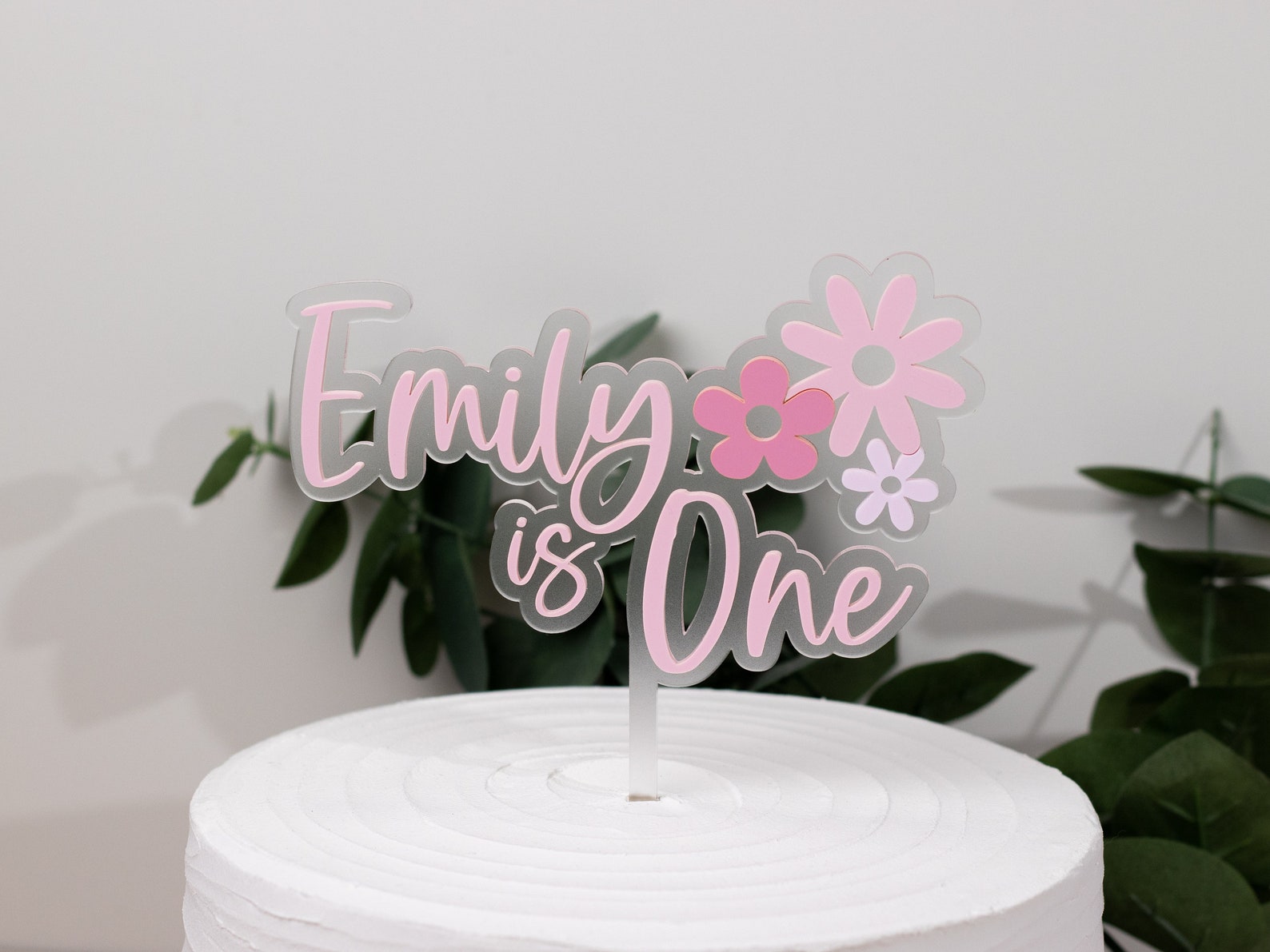 Daisy Cake Topper | Cake Topper | Customized Birthday Cake Topper ...
