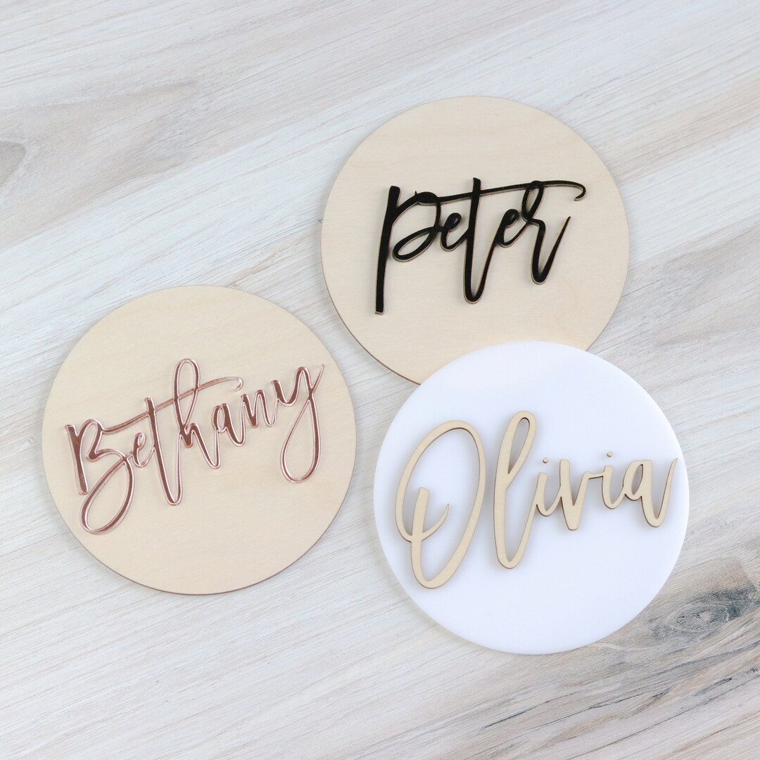 Baby Announcement Sign Newborn Welcome Sign Engraved Baby Name Sign ...