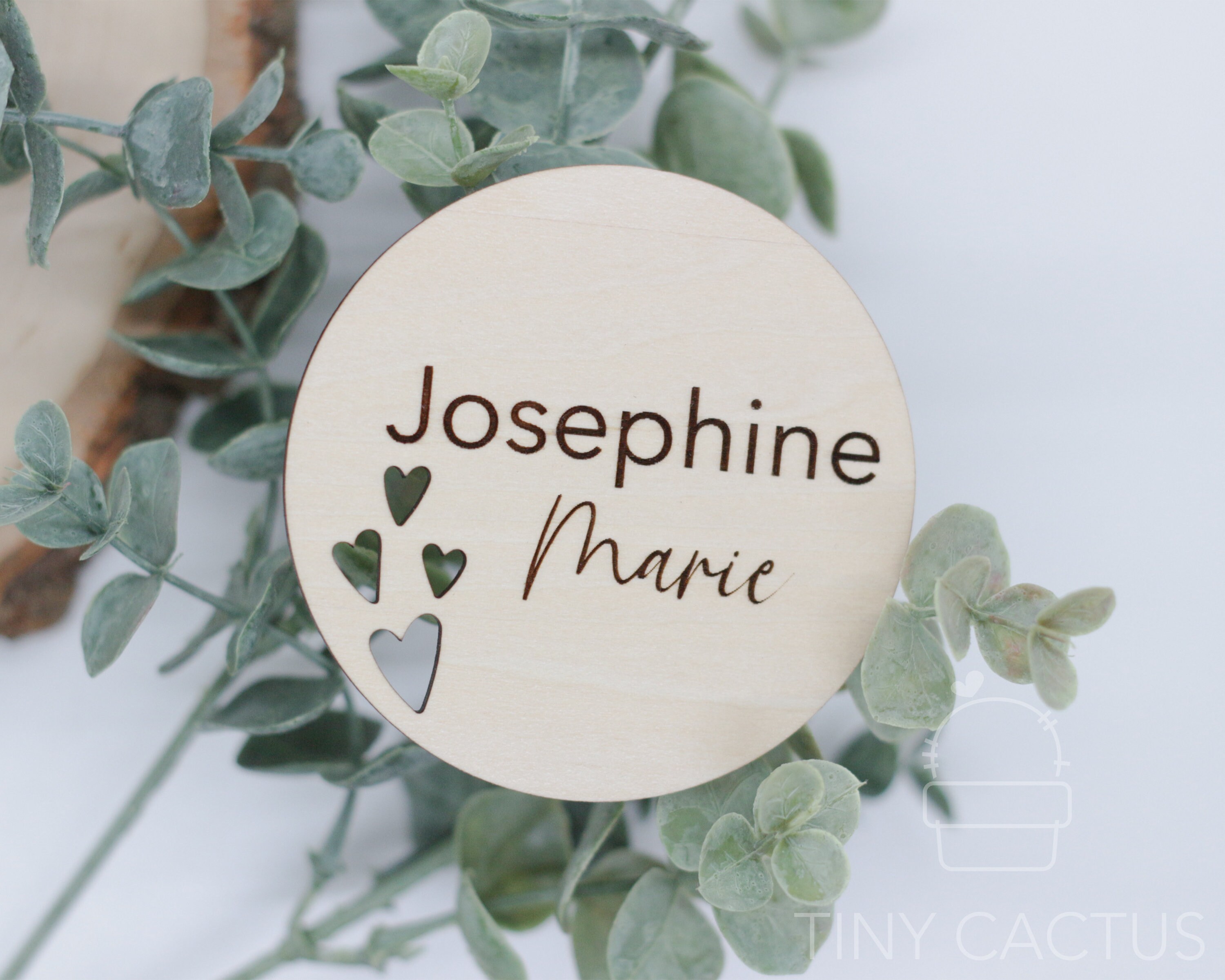 Birth Announcement Sign Photo Prop Infant Name Tag Birth | Etsy