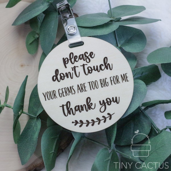 Dont Touch Baby Sign - Etsy