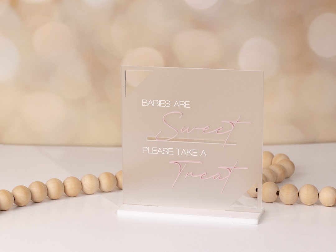 Baby Shower Dessert Table Sign | Dessert Sign | Baby Girl | Baby Boy ...