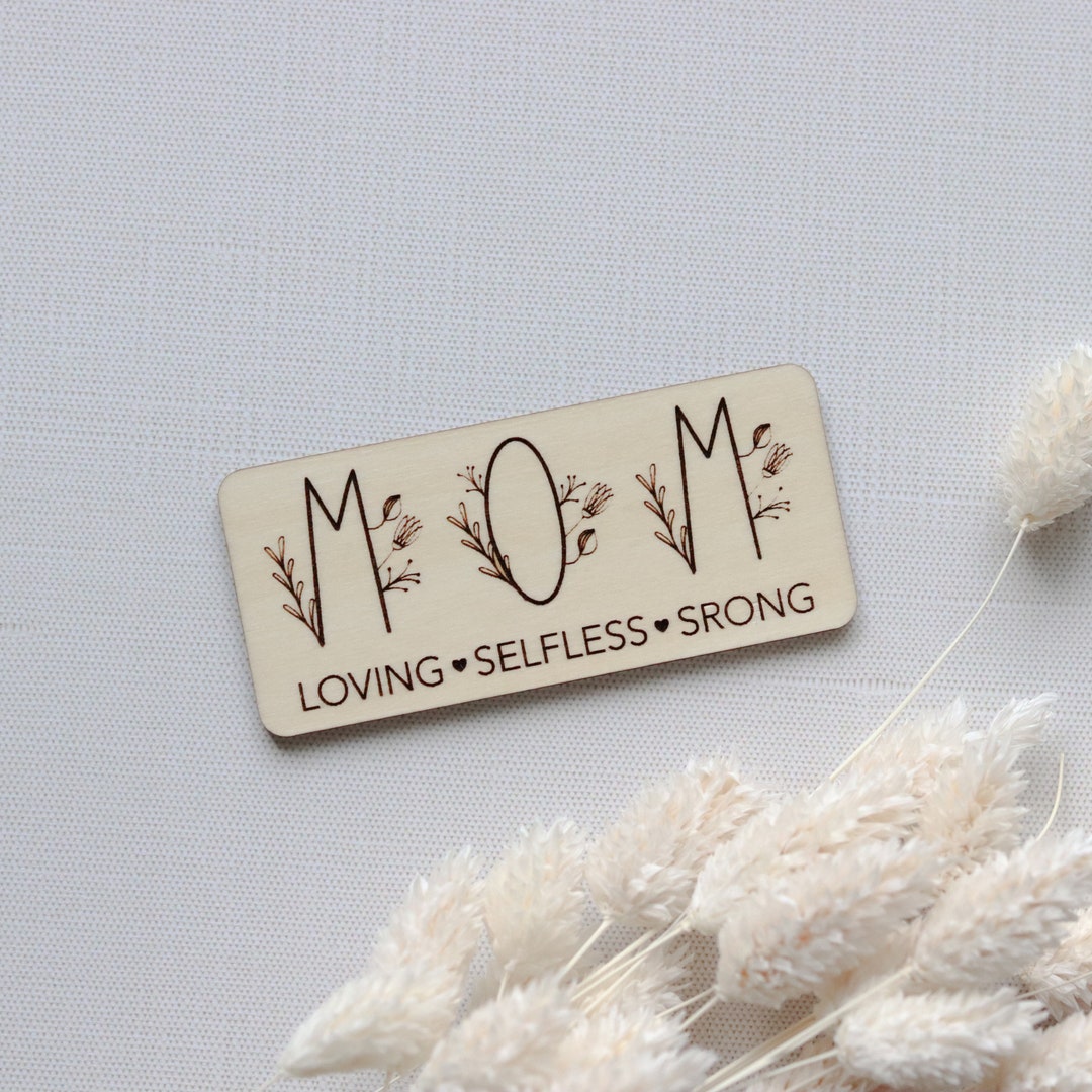Personalized Mom Magnet Wooden Magnets Refrigerator Magnets Mothers Day ...