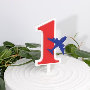 Airplane Cake Topper | Plane Cake Topper | Birthday | Pilot Birthday ...