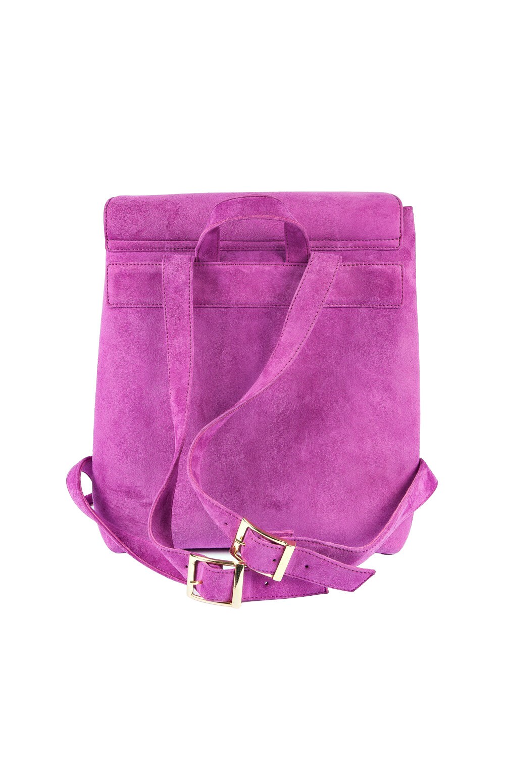 PURPLE Suede Leather Backpack Laptop Backpack Custom Made Leather Bag ...