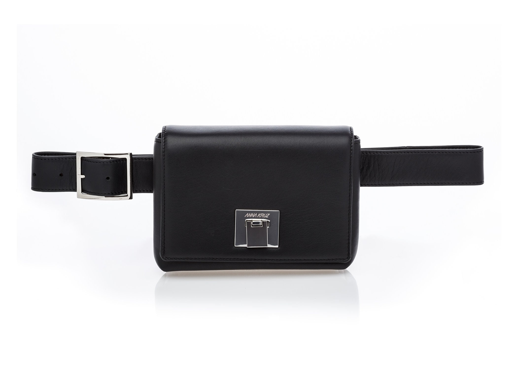 CLASSIC BELT BAG Black Leather Bag for Women Black Belt - Etsy