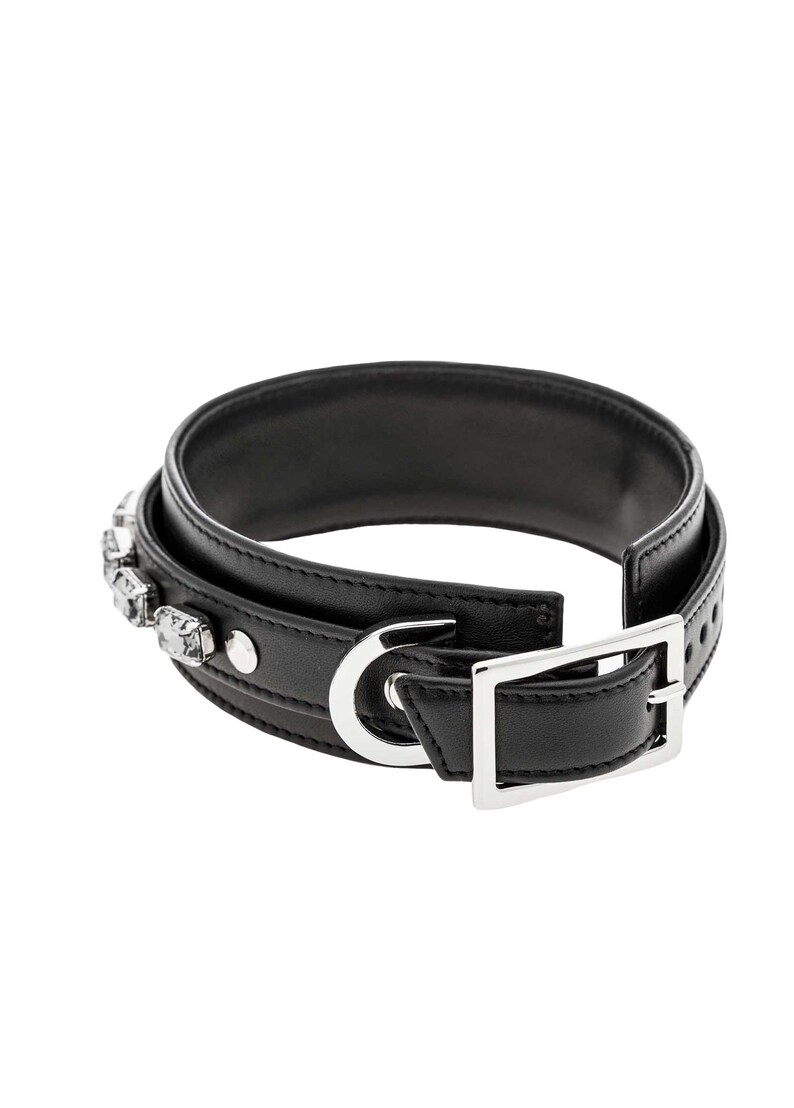 Premium CHOKER Swarovski Crystal BDSM Delux Accessories Real - Etsy