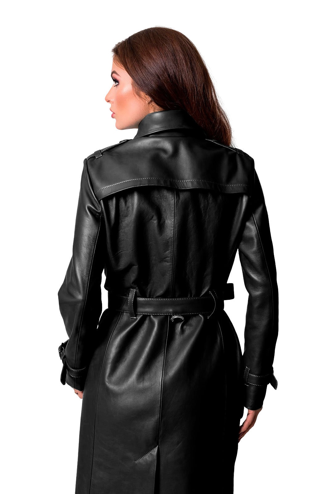 Custom Made Leather TRENCH COAT Leather Coat Spring Summer Leather Coat ...
