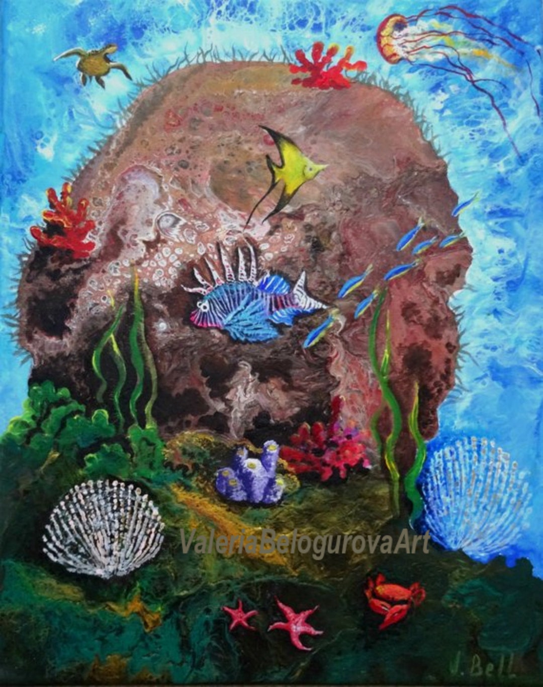 Undersea World, Sea Painting, World of the Sea, Sea Life, Bosom of the ...