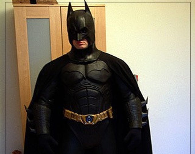 Batman Begins Cosplay Complete Costume - Movie Replica Full Set - Etsy