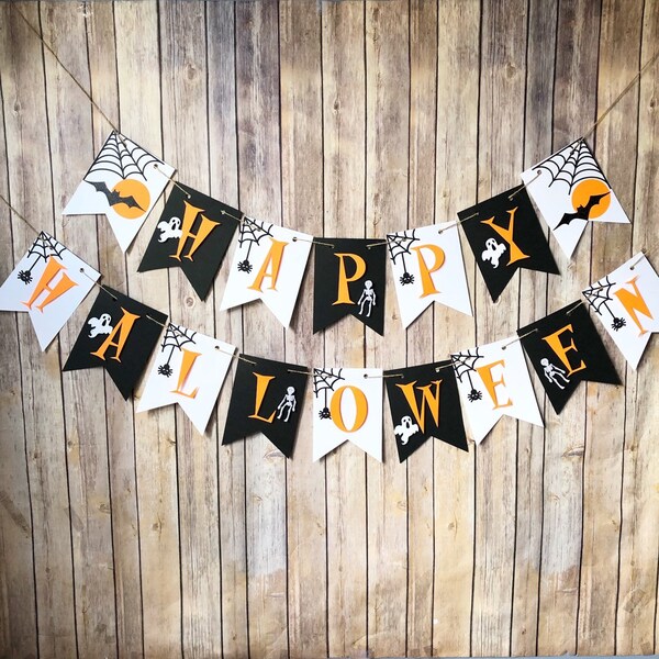 Skeleton Birthday Banner - Etsy