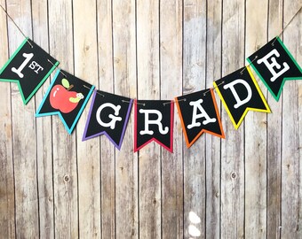 1st Grade Classroom Banner - Etsy