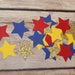 Stars Party Confetti First Birthday, Superhero, Wonderwoman Inspired ...