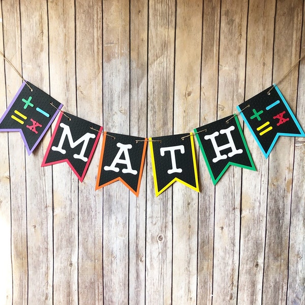 Math Decor - Etsy