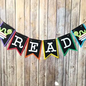 Reading Classroom Decor, Reading Sign, Reading Decorations, Library ...