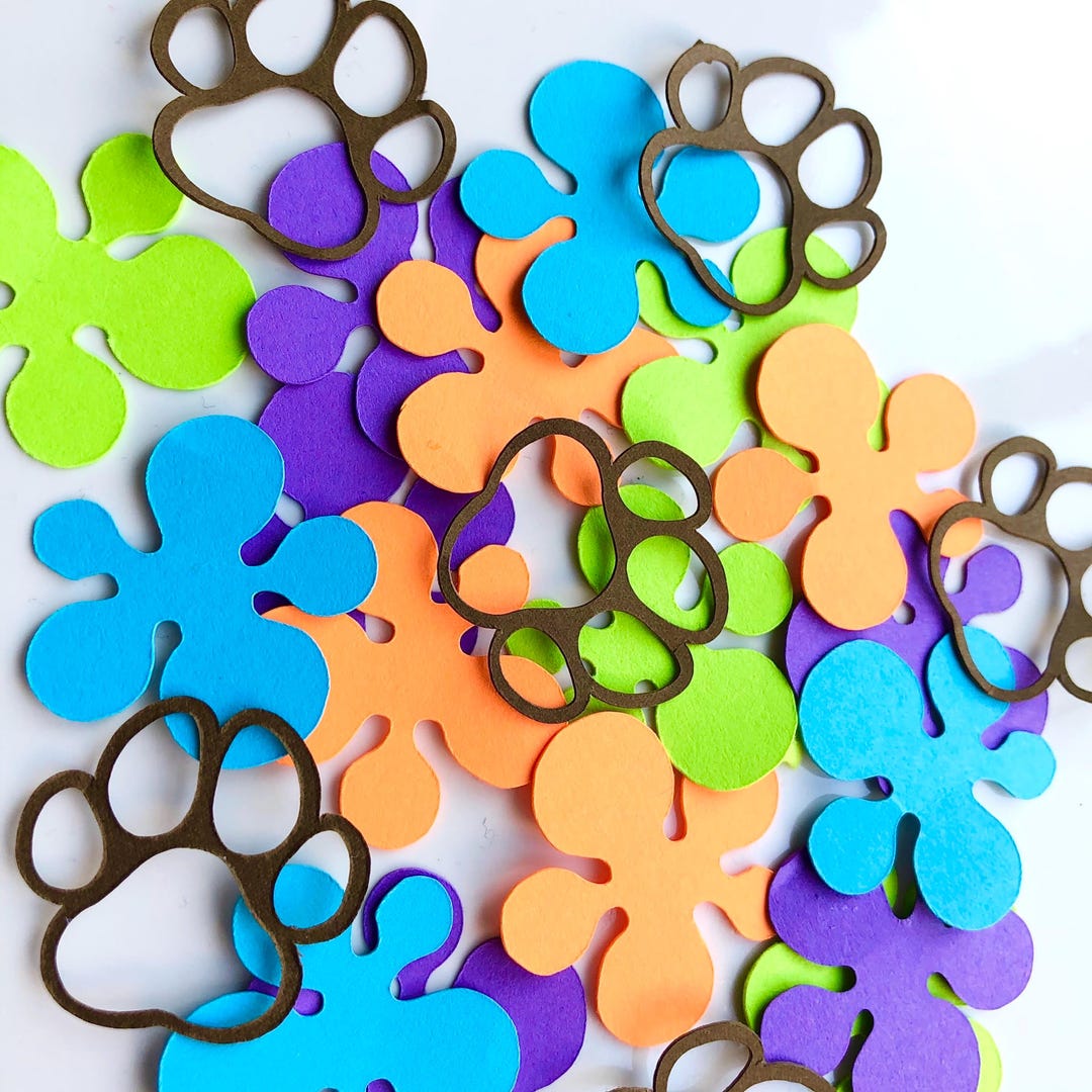 Scooby Doo Inspired Party Confetti First Birthday, Scoob, Movie, Table ...