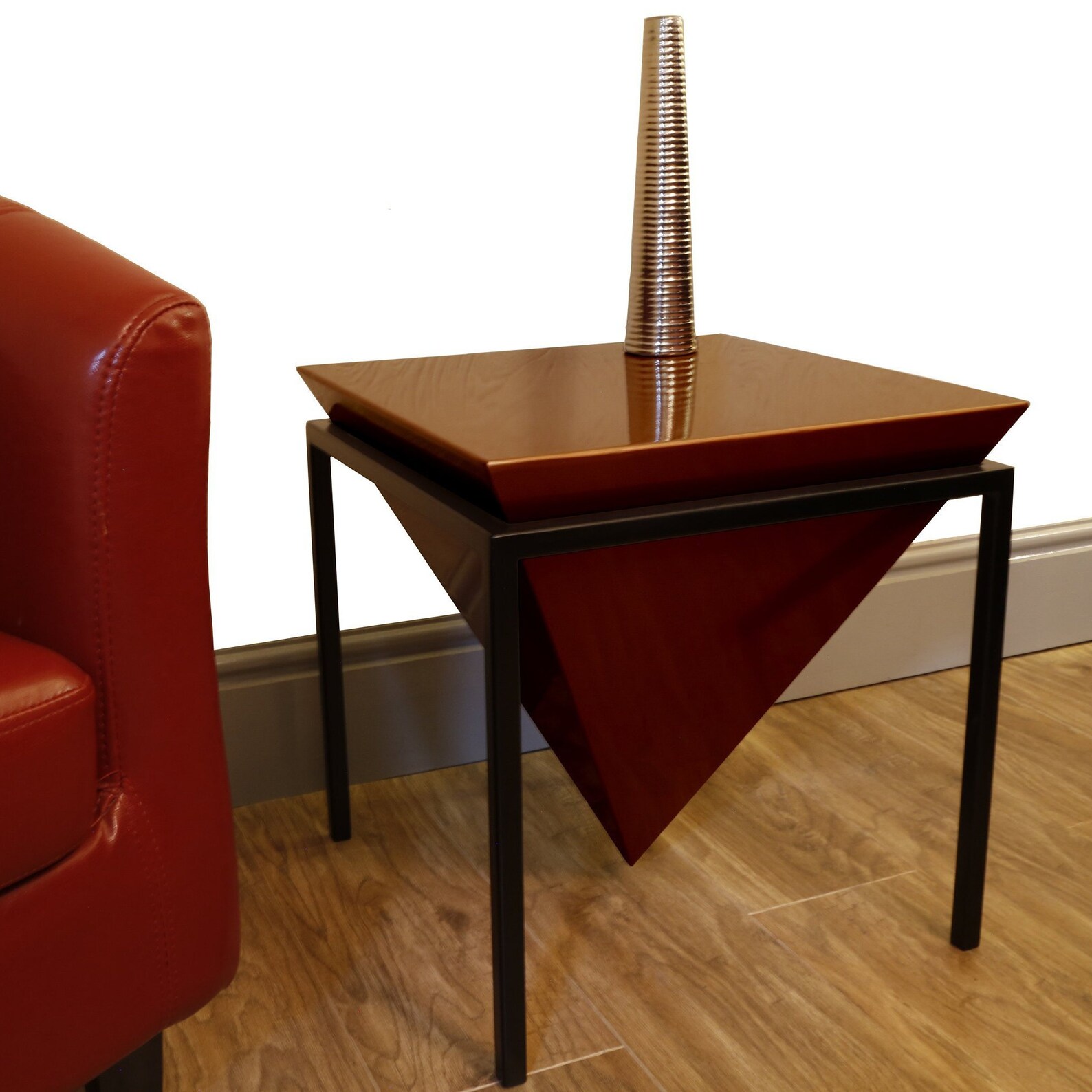 Inverted Pyramid Side Table - Etsy