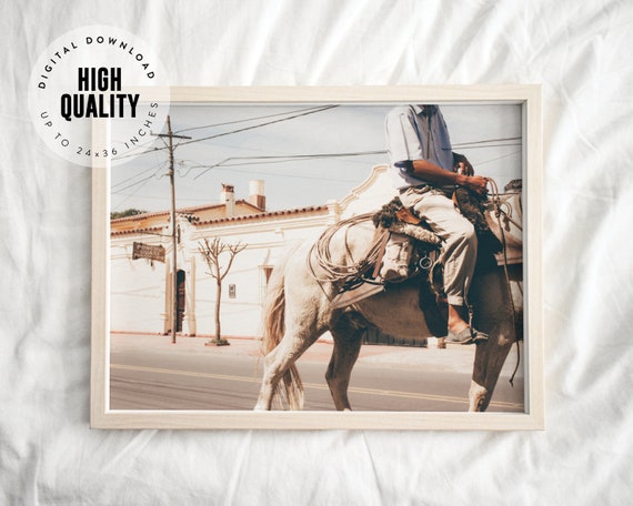 Gaucho Print Digital Download Large Poster Wall Art Wild | Etsy