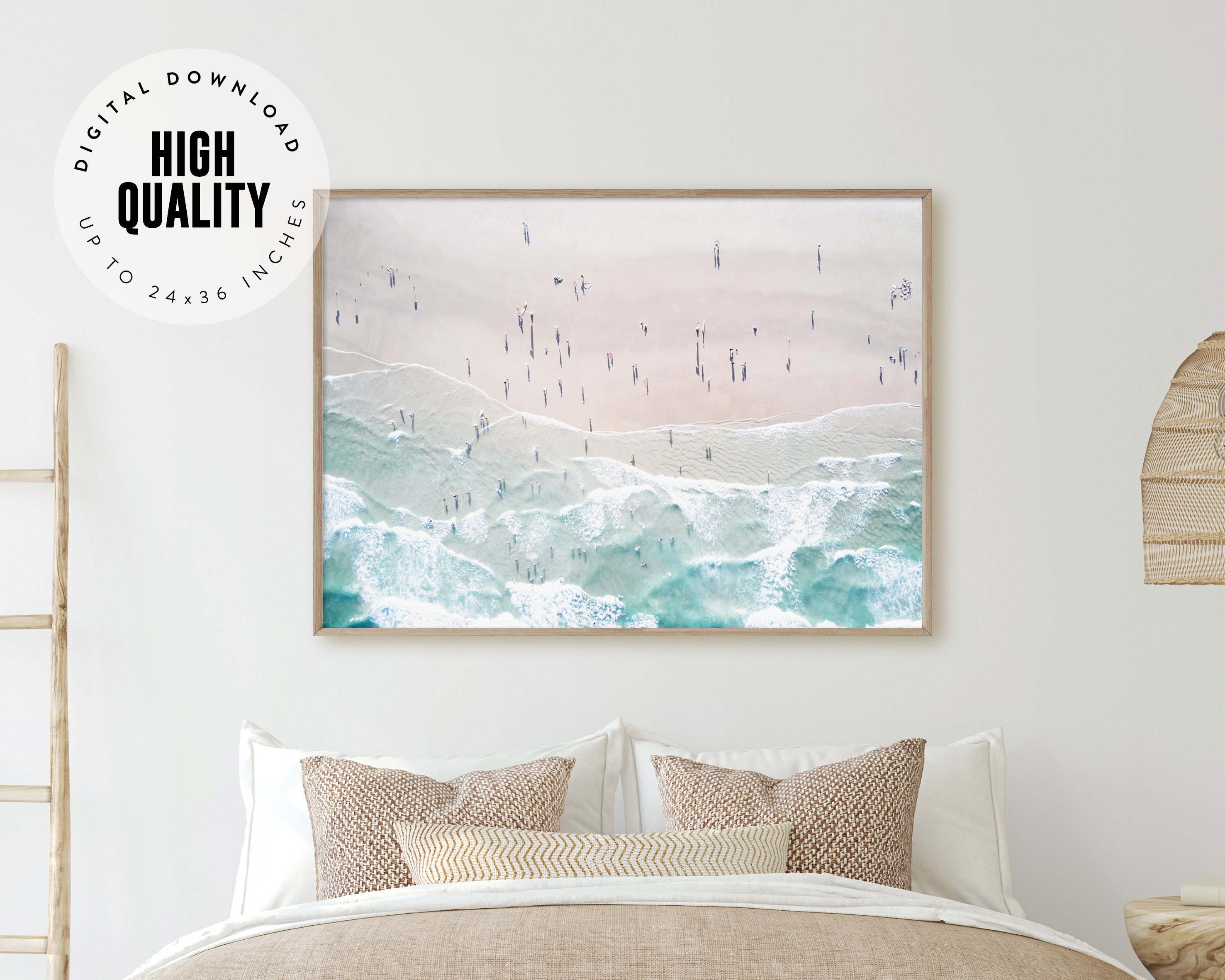 Aerial Beach Photo Beach Photography, Digital Download, Aerial ...