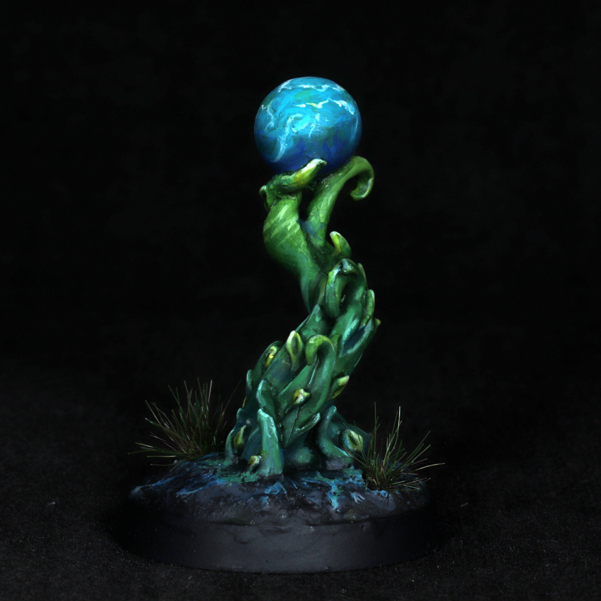 Painted Dnd Palantir Miniature, Paint Mythal Miniature, Paint D&D ...