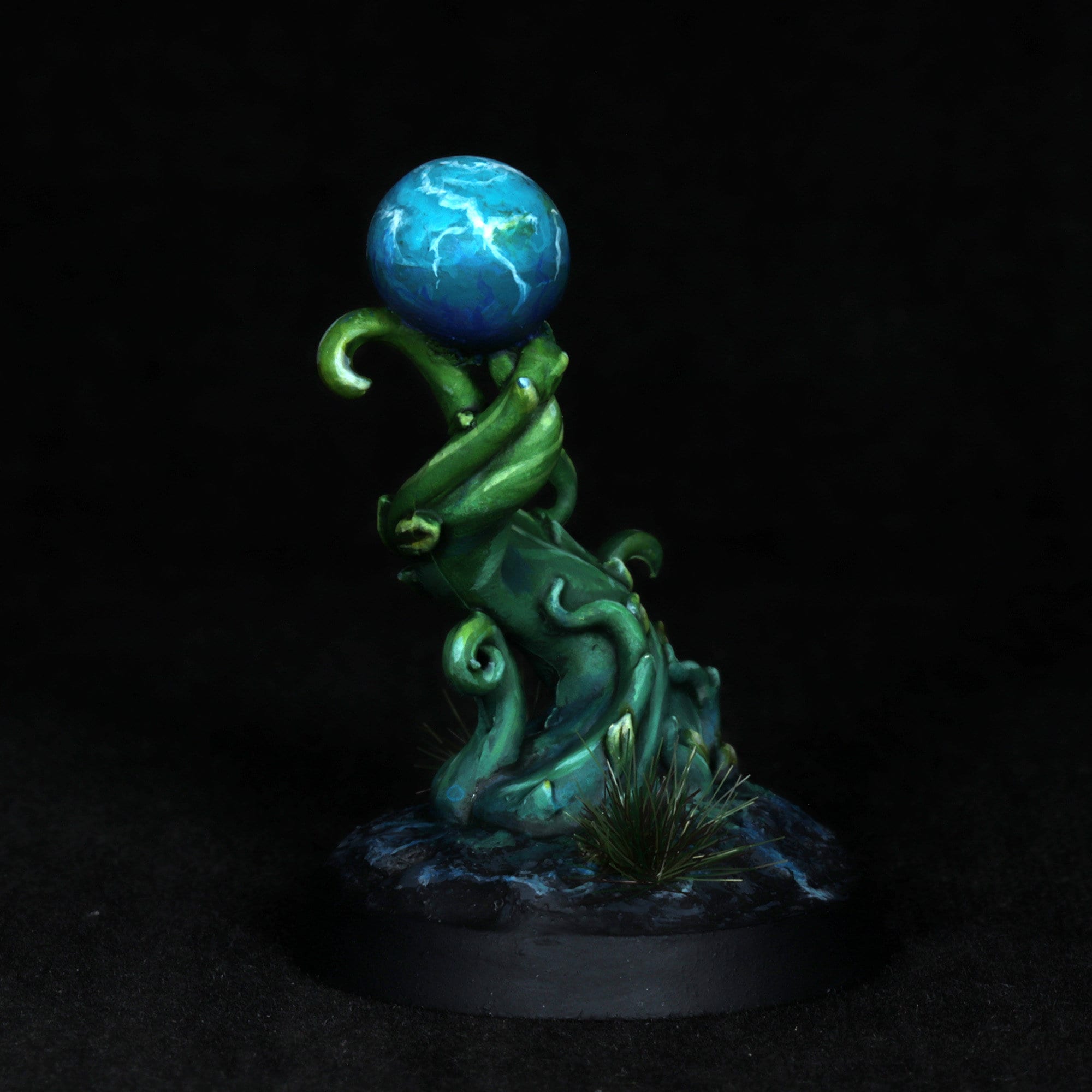 Painted Dnd Palantir Miniature, Paint Mythal Miniature, Paint D&D ...
