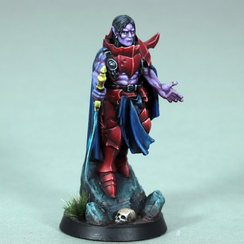 Painted Dnd Vampire Miniature, Painted Dnd Vampire Spawn, Painted ...