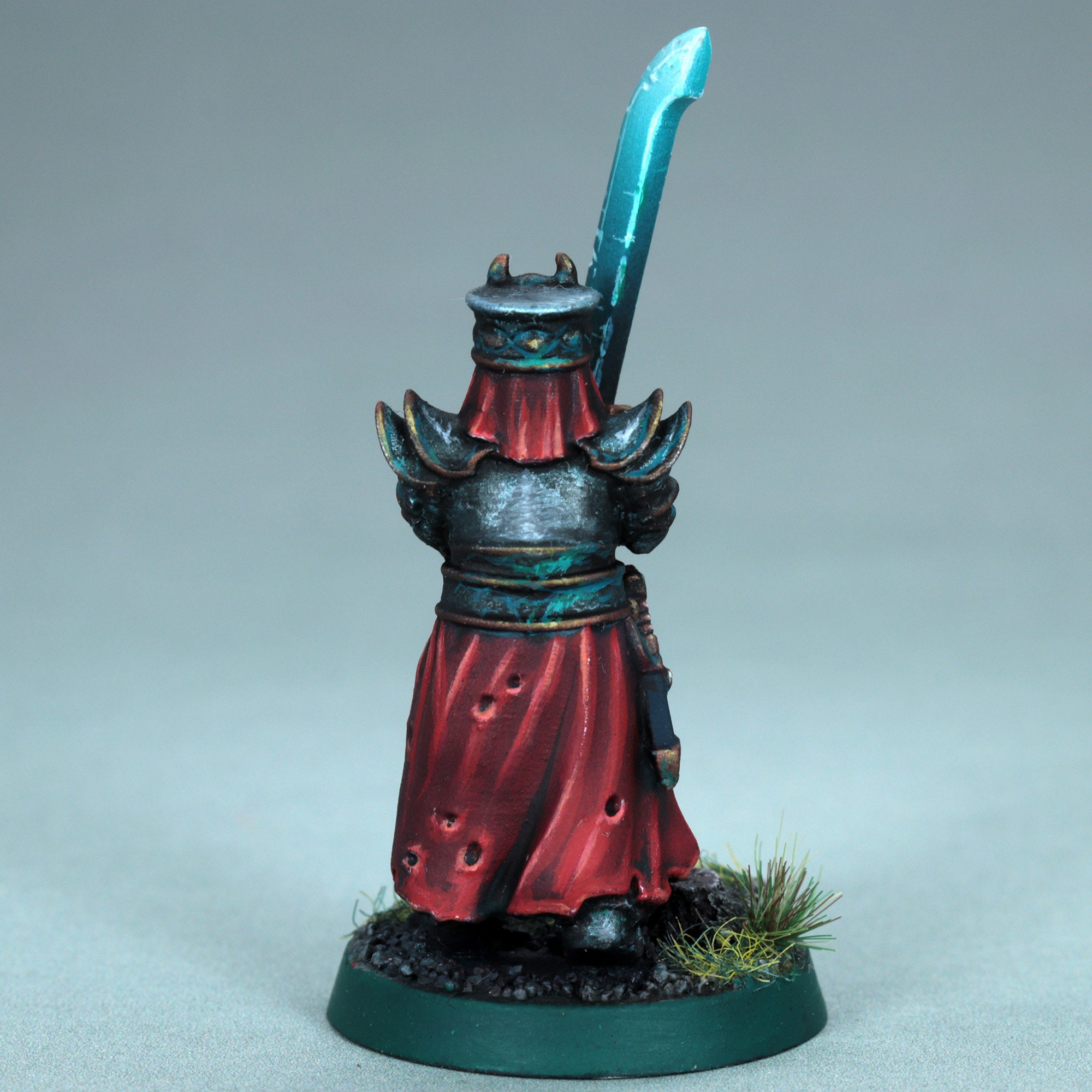 Painted Dnd Skeleton Miniature, Painted Skeleton With Greatsword ...