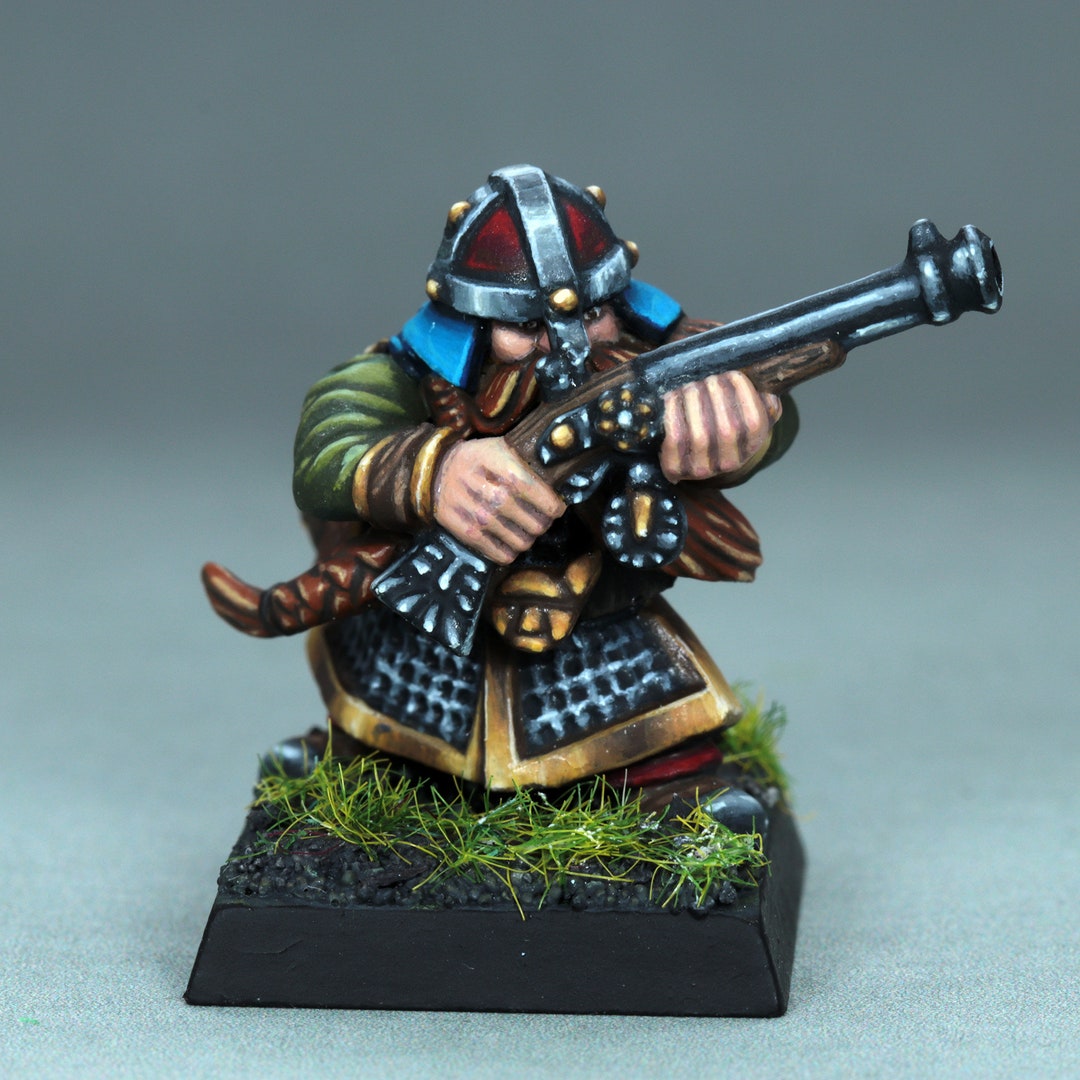 Pro Paint Dwarf Miniature, Paint Dnd Dwarf Fusilier, Paint Warhammer Dwarf, Paint Dwarf Fusilier ...