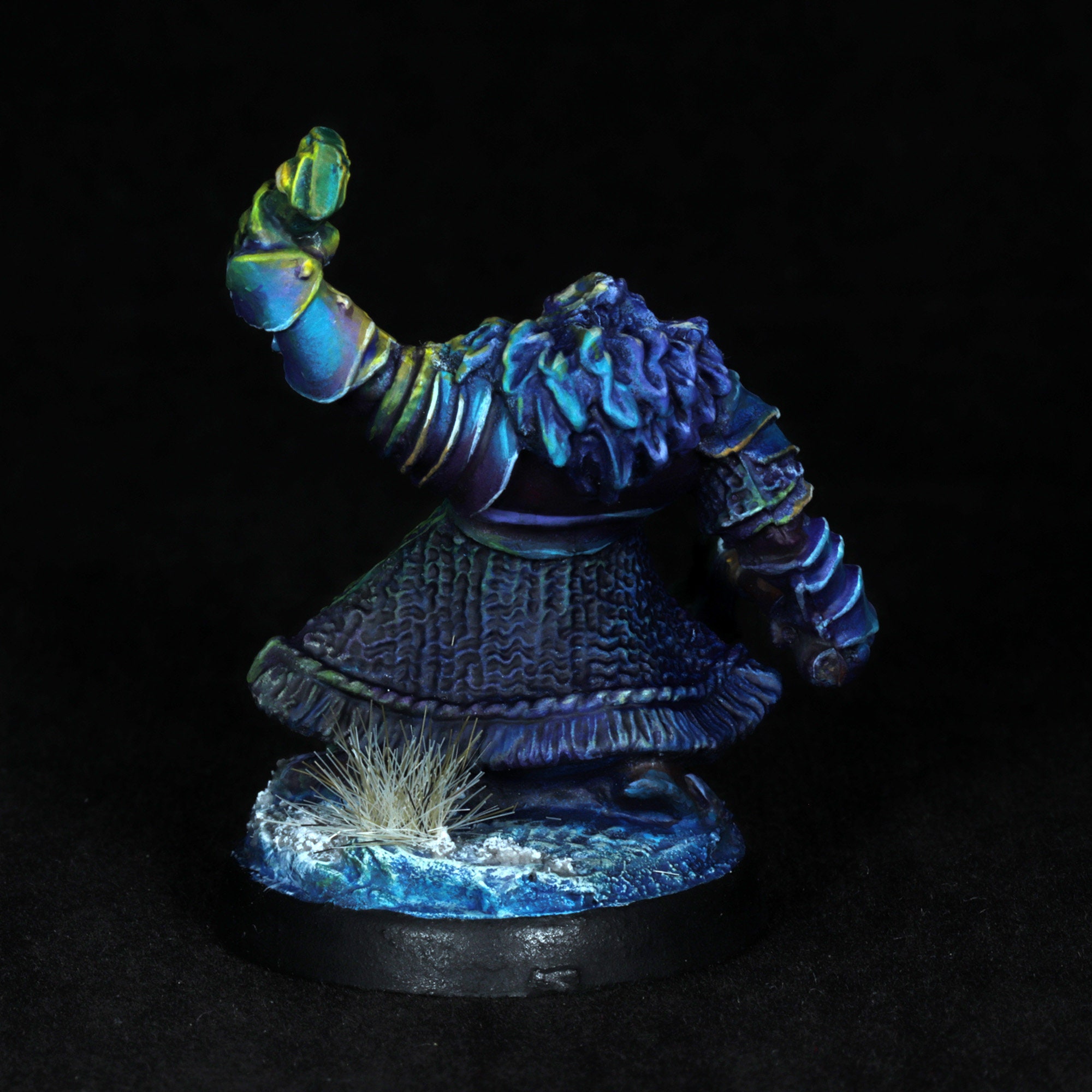 Painted Dwarf Cleric Miniature,painted Thain Grimthorn,painted Dnd ...