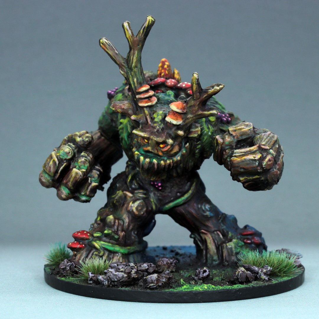 Painted Spirit of the Forest Miniature, Painted Ent Miniature,painted ...