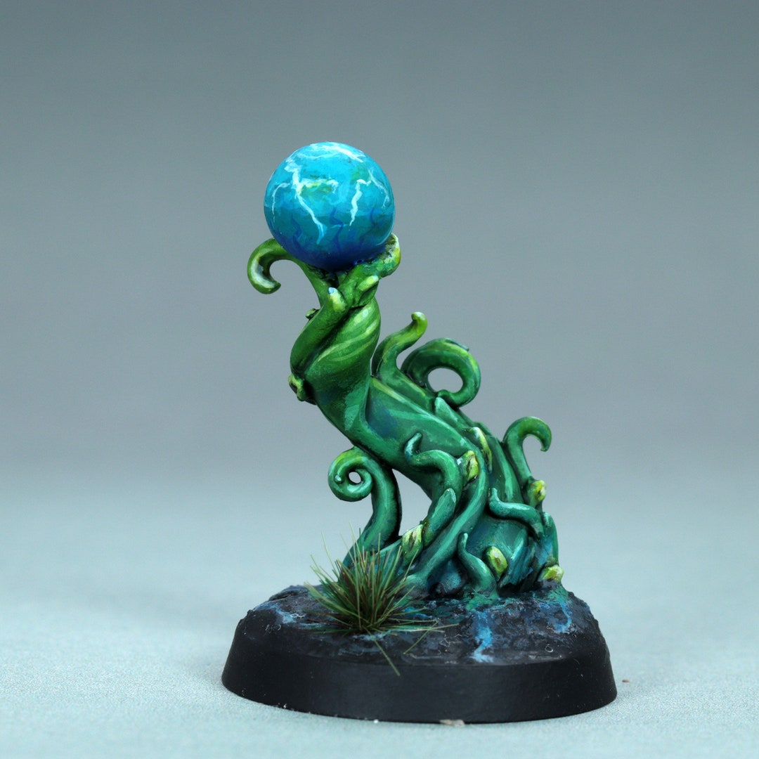 Painted Dnd Palantir Miniature, Paint Mythal Miniature, Paint D&D ...